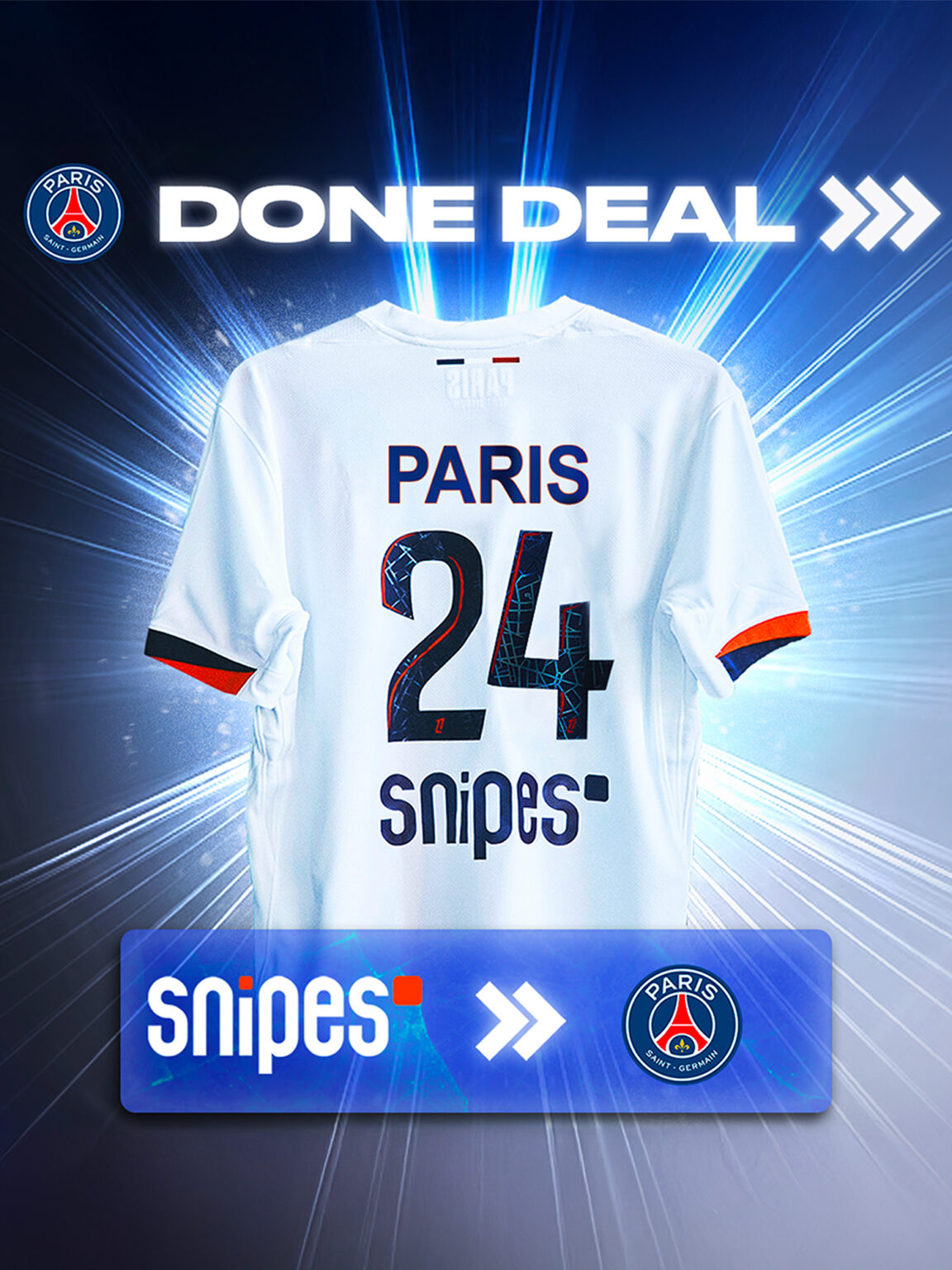 SNIPES annonce son partenariat avec le PSG - WAVE®